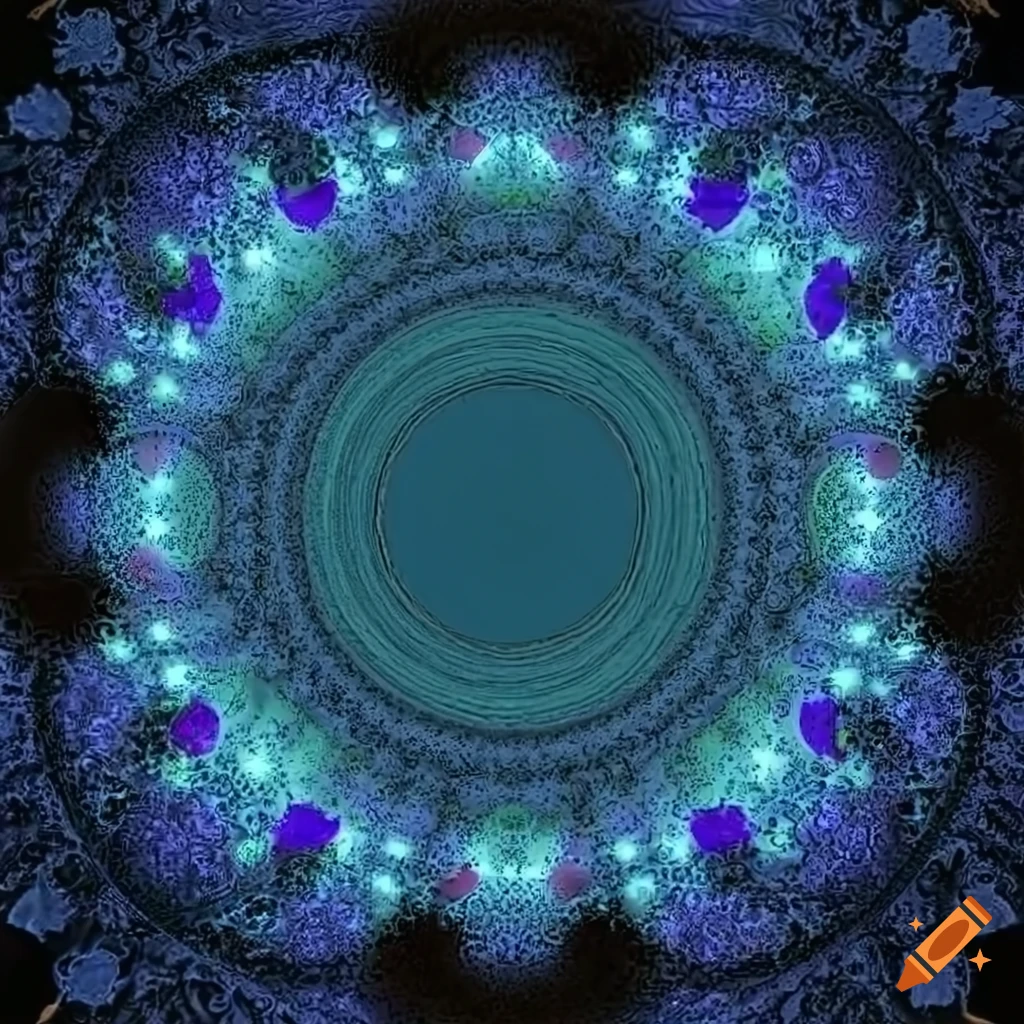 Abstract image of mathematical structures on Craiyon