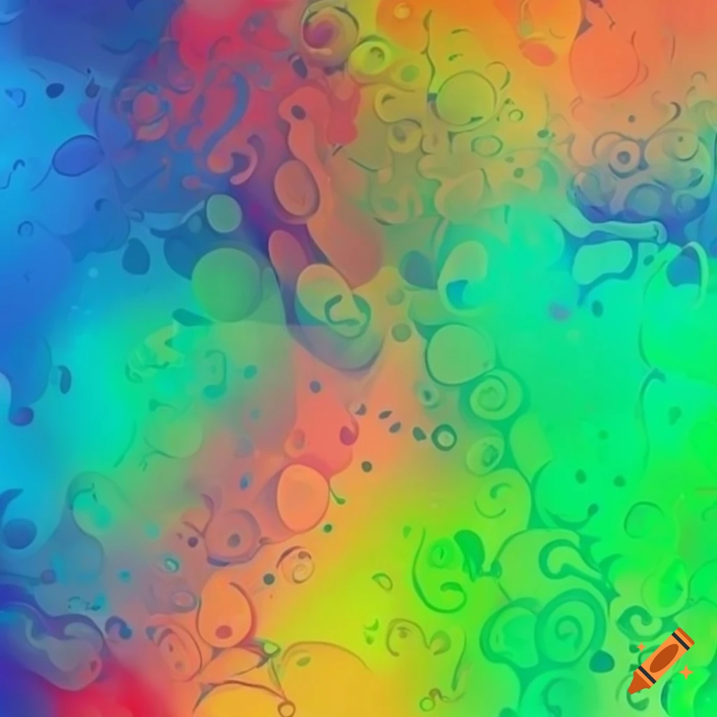 Colorful abstract pattern on Craiyon