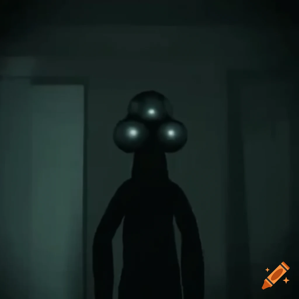 Eerie close-up of a deformed and mutated polar bear on Craiyon