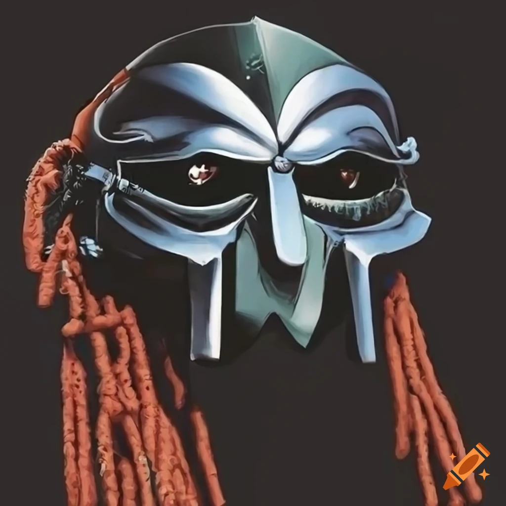Album cover collaboration between MF DOOM and Playboi Carti on Craiyon