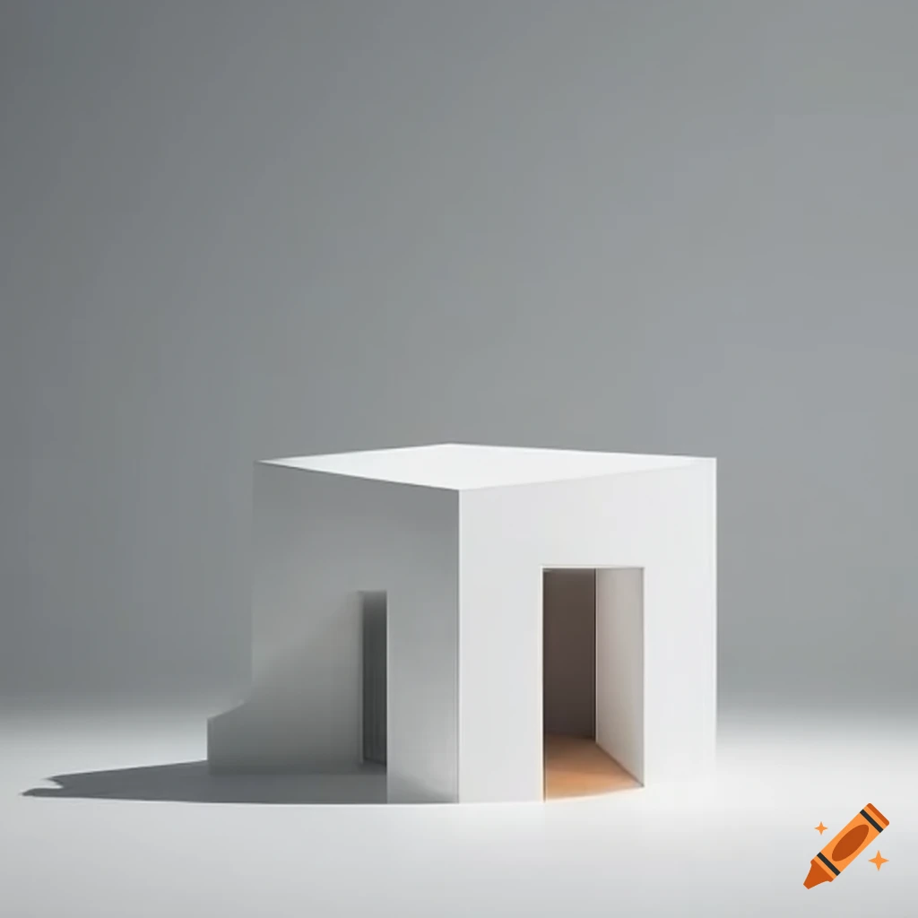 Impressive minimalist architecture on Craiyon