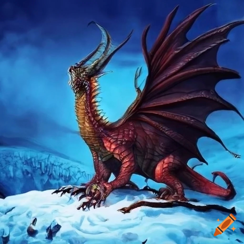 Dragon on Craiyon