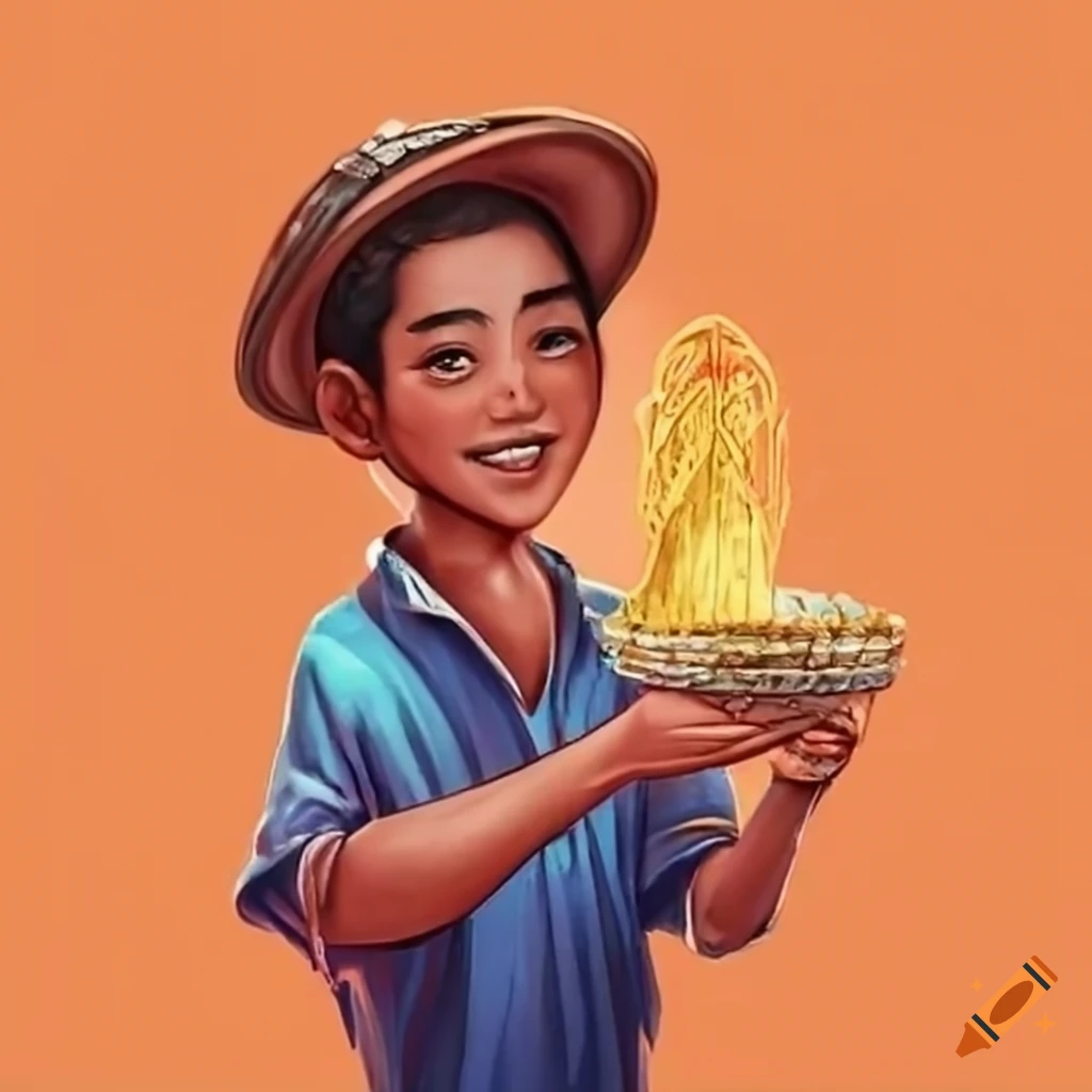 Filipino street vendor selling jewelry