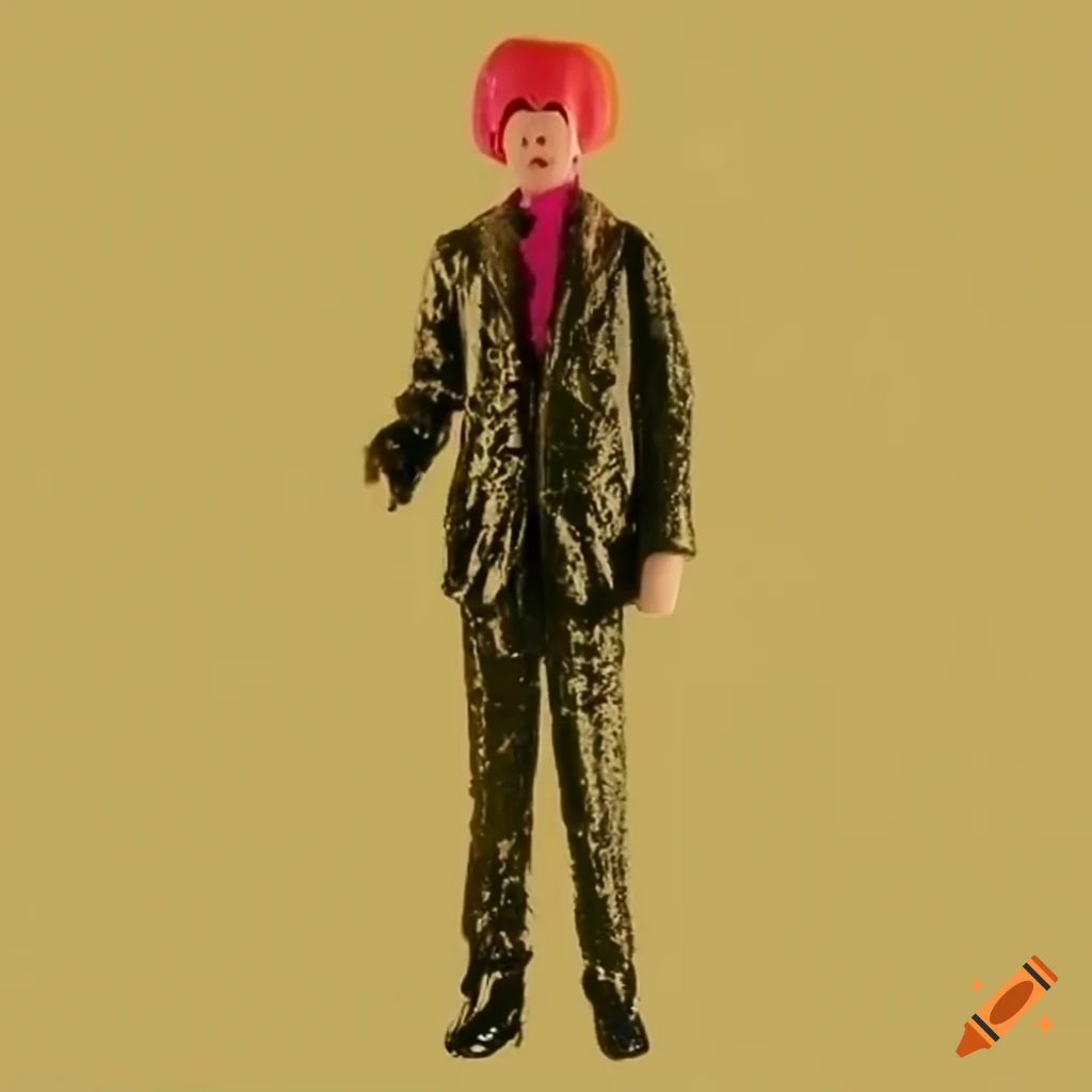 Pop art image of action figures in andy warhol style on Craiyon