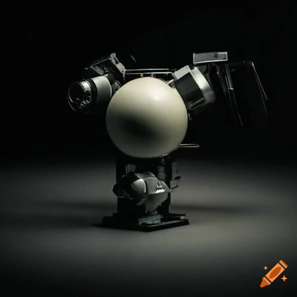 Experimental photograph representing science and machines on Craiyon