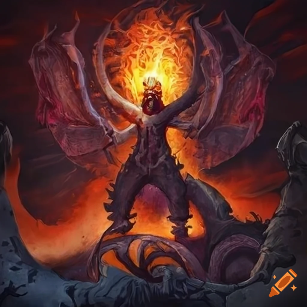 Cosmic horror fire boss