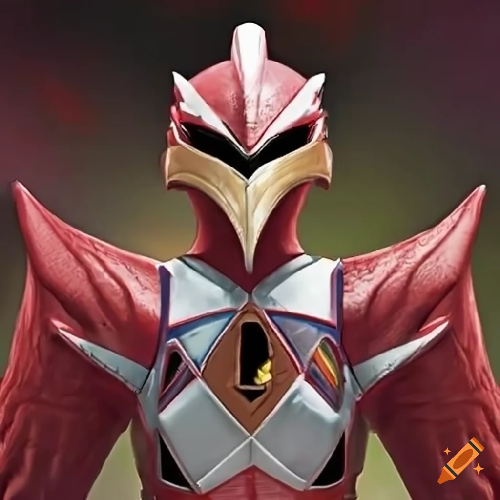 Image of Rodan ranger from Power Rangers Kaiju Force on Craiyon