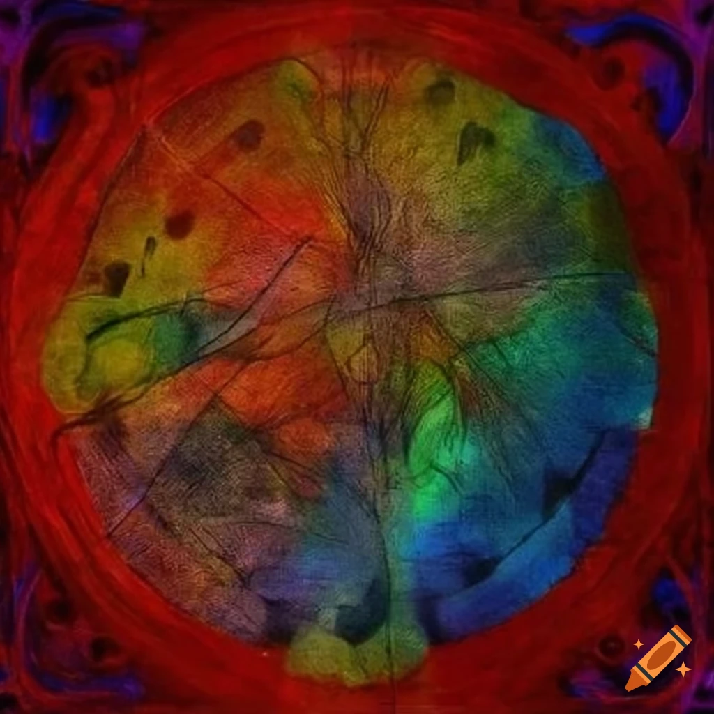 Abstract mathematical representation of magic on Craiyon