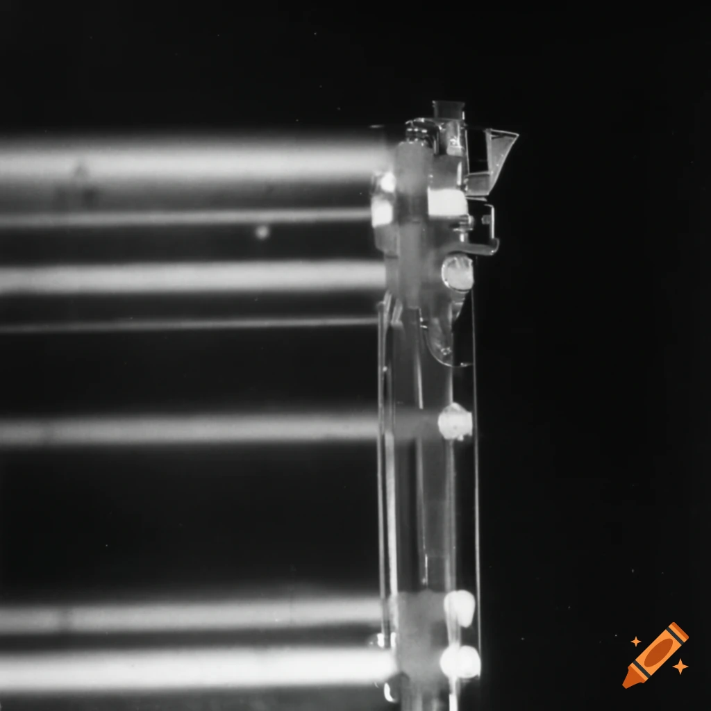 Monochrome photograph of electricity on Craiyon