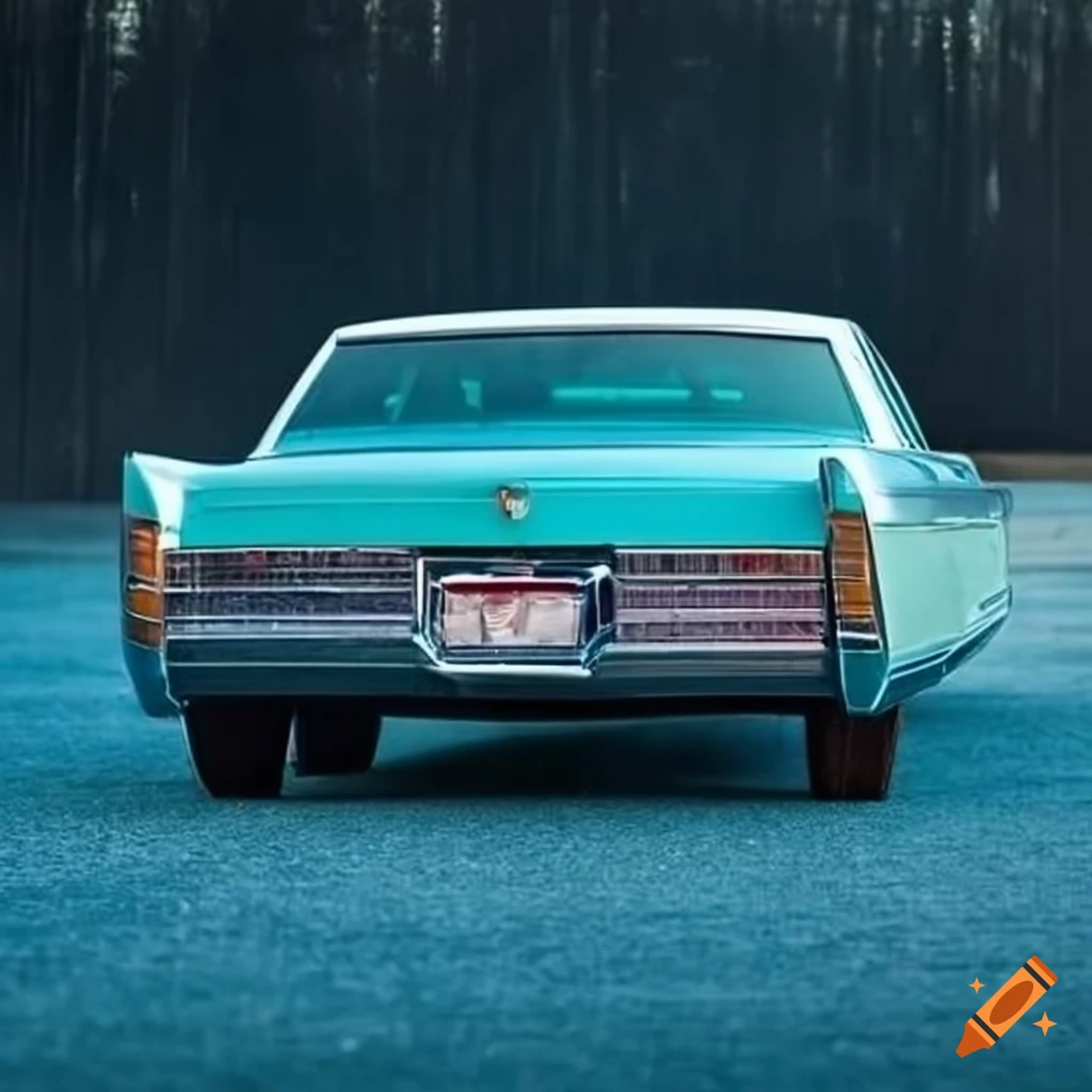 Vintage Cadillac Fleetwood Brougham sedan in Lucerne Aqua Firemist on ...