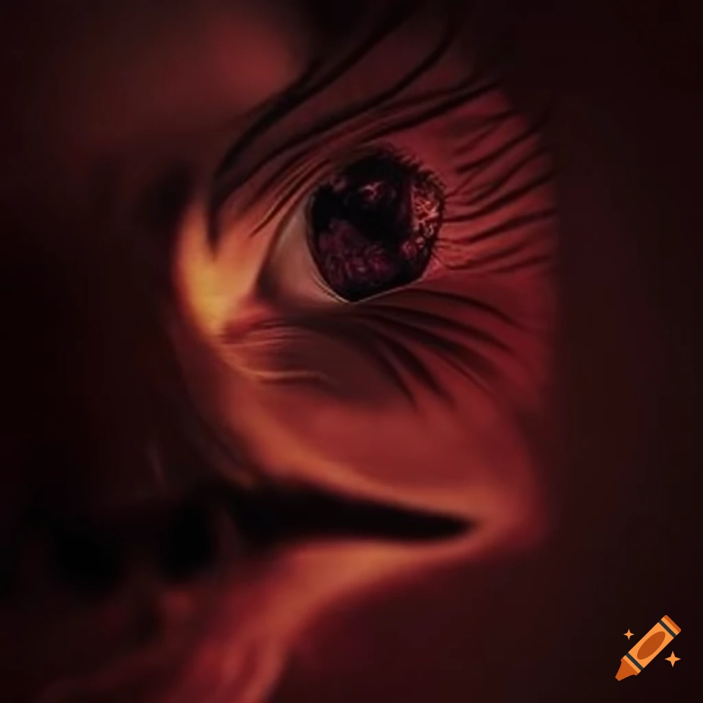 Abstract art depicting volatile mood on Craiyon