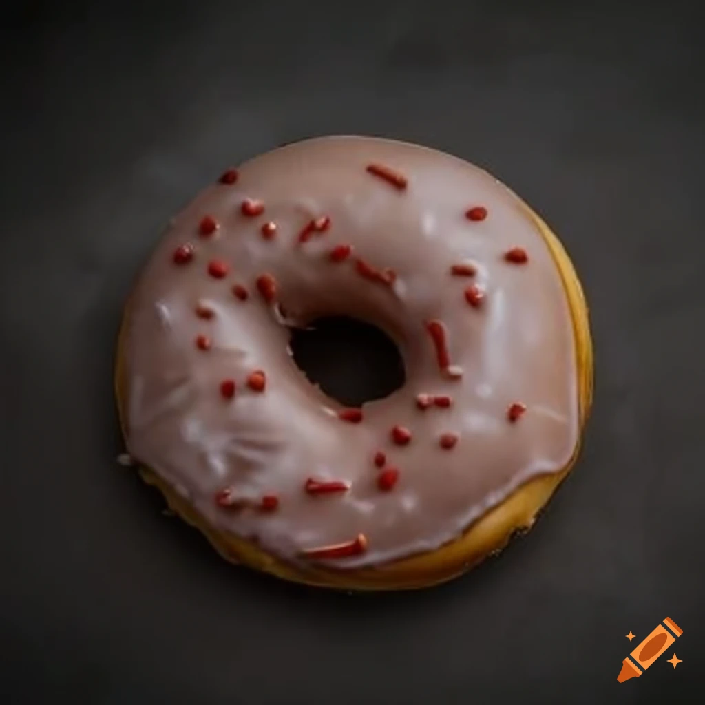 Algae cake donut on Craiyon