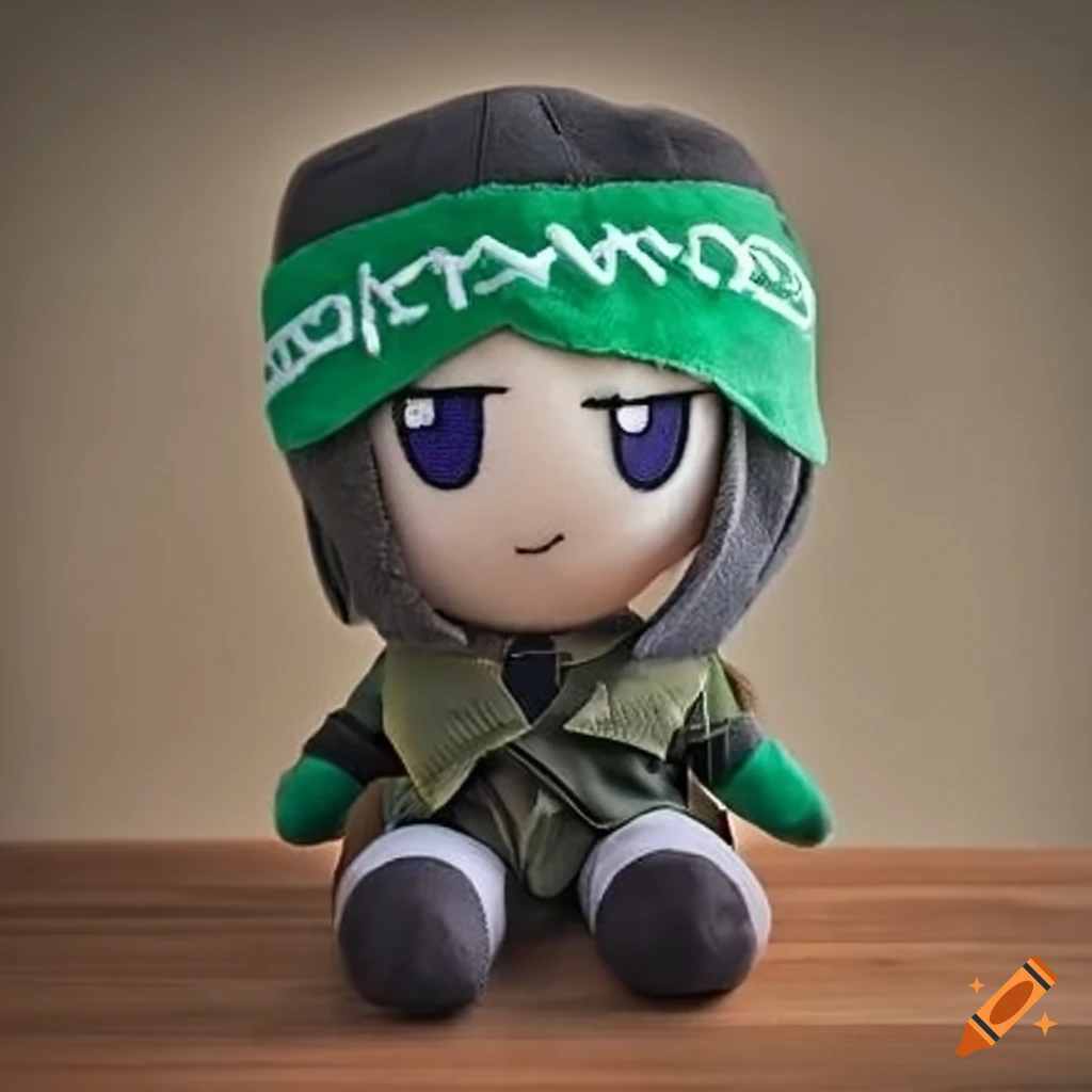 Hamas fighter fumo plushie