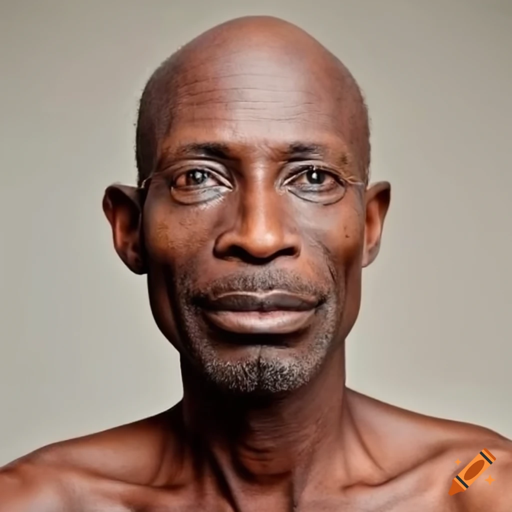 Portrait of a handsome older man with goatee