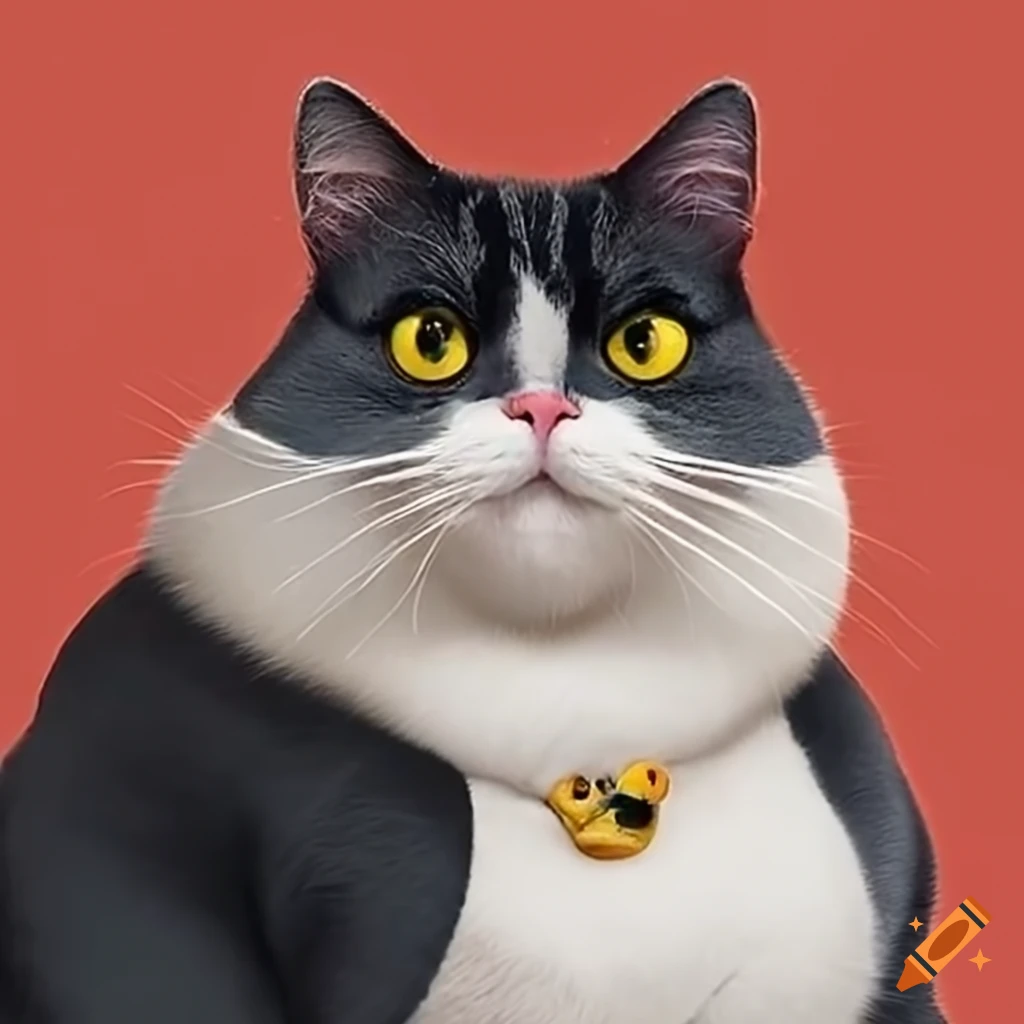 Black cat in 3d pixar style on Craiyon