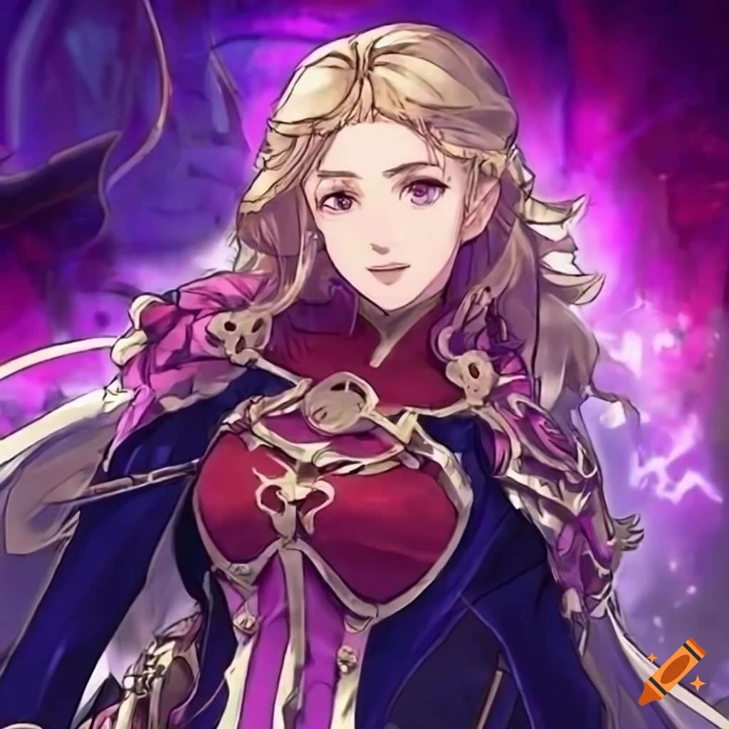 Fusion Artwork Of Edelgard Von Hresvelg And Petra Rall