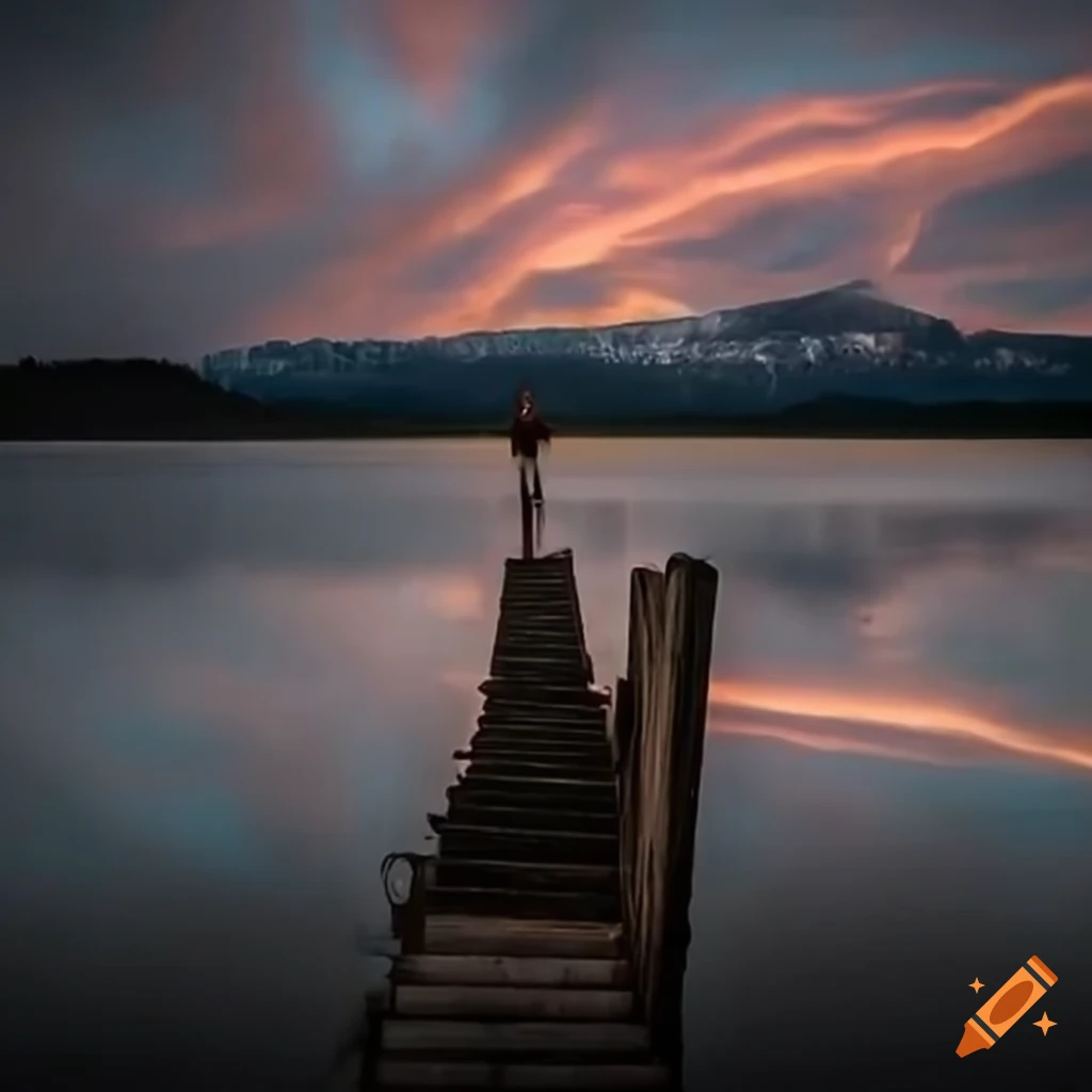 Depiction of an awakening god