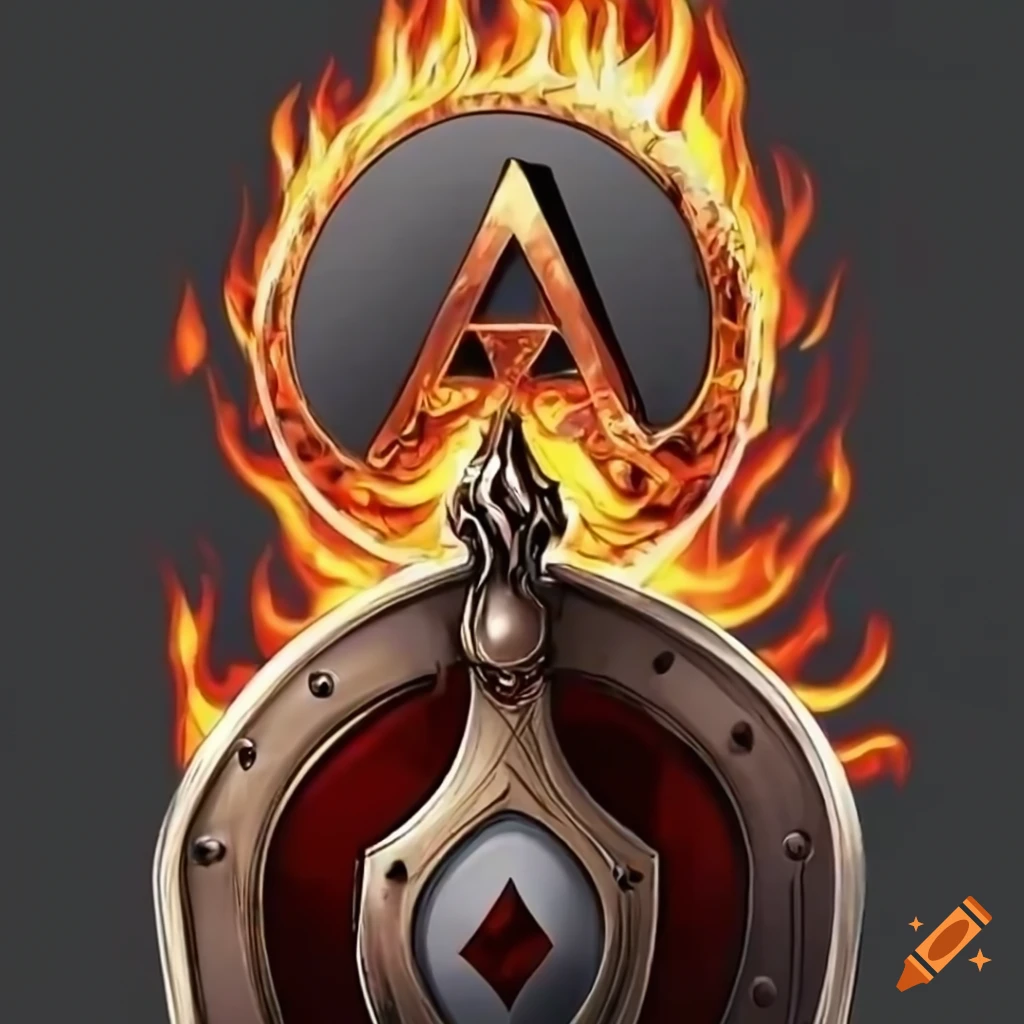 Dota 1 logo art on Craiyon
