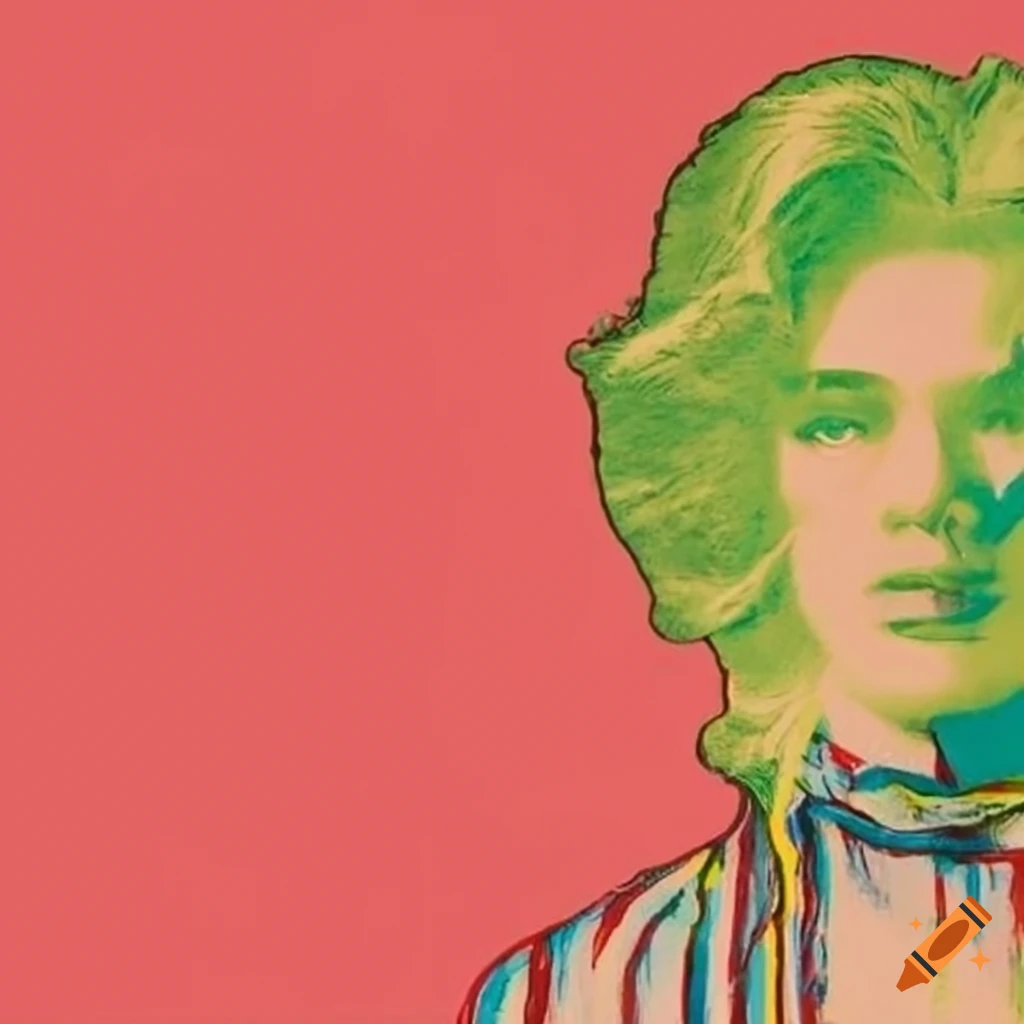 Pop art image of action figures in andy warhol style on Craiyon