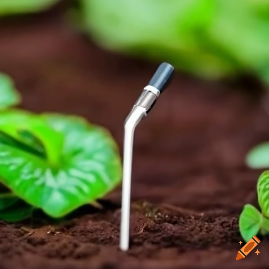 Smart fertilizer dispensing system for plants and crops on Craiyon