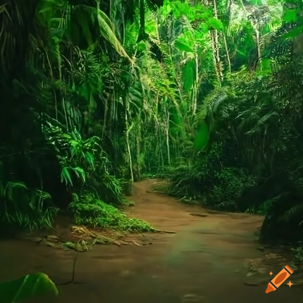 Jungle in vietnam on Craiyon