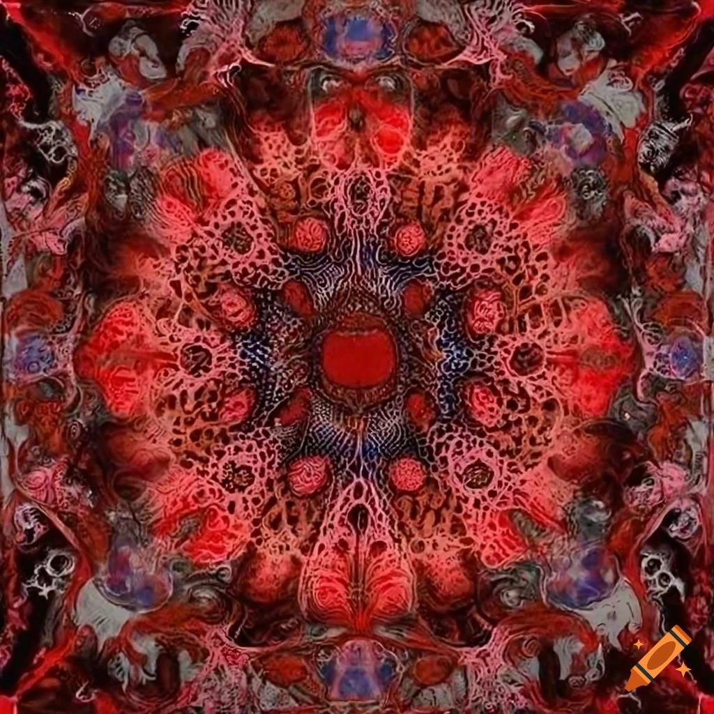 Abstract representation of magical mathematics on Craiyon