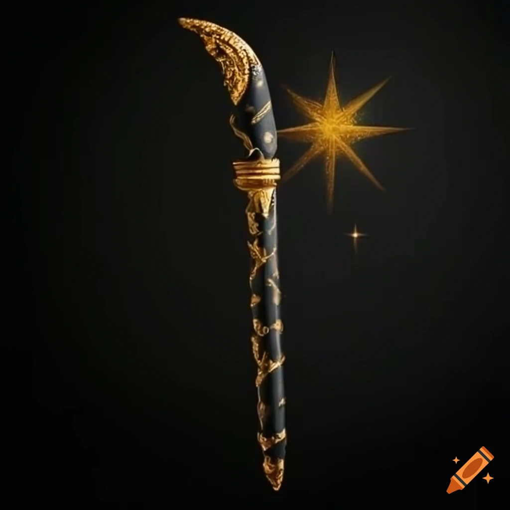 Magic baton design on Craiyon