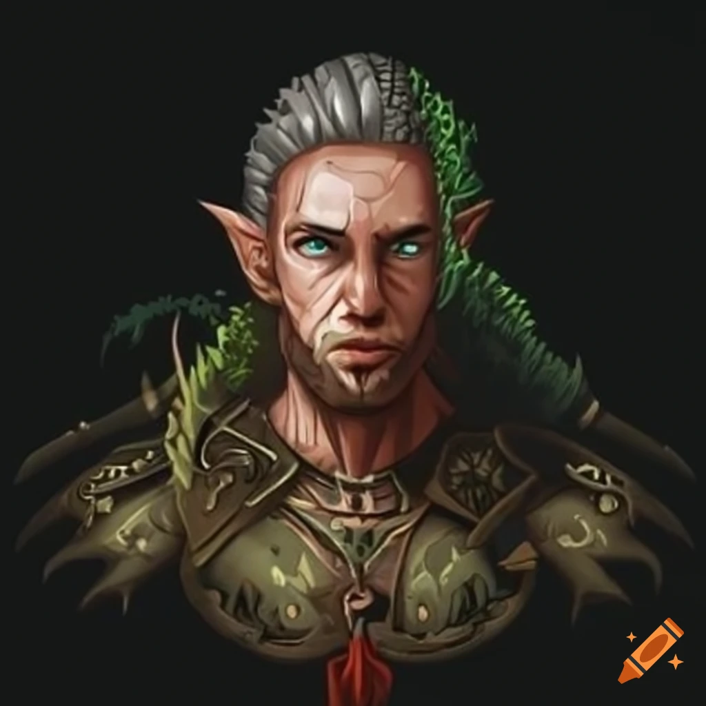 Image of a male elf warrior