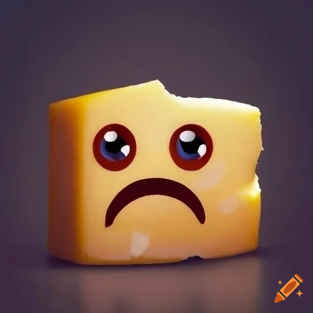 Well-dressed man with a cheese head on Craiyon