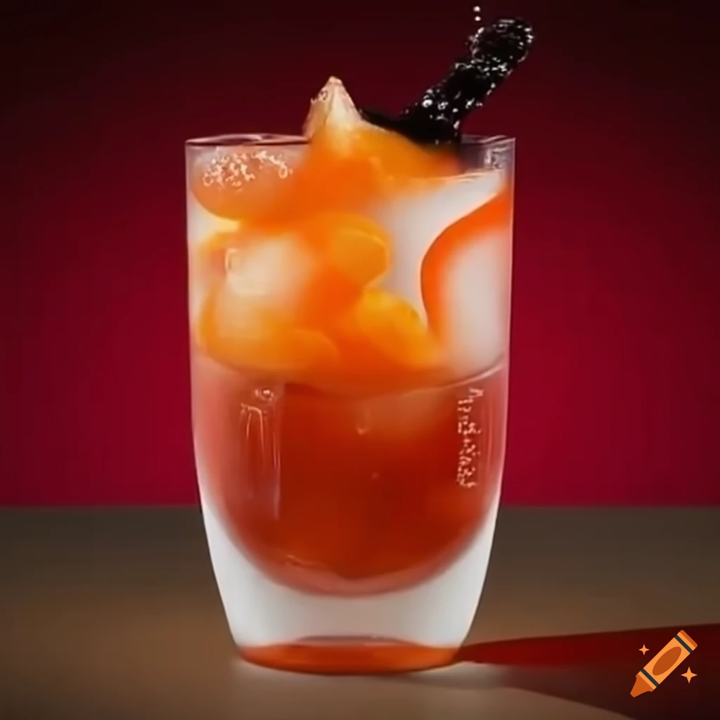 Advertisement for a tangy and enticing beverage