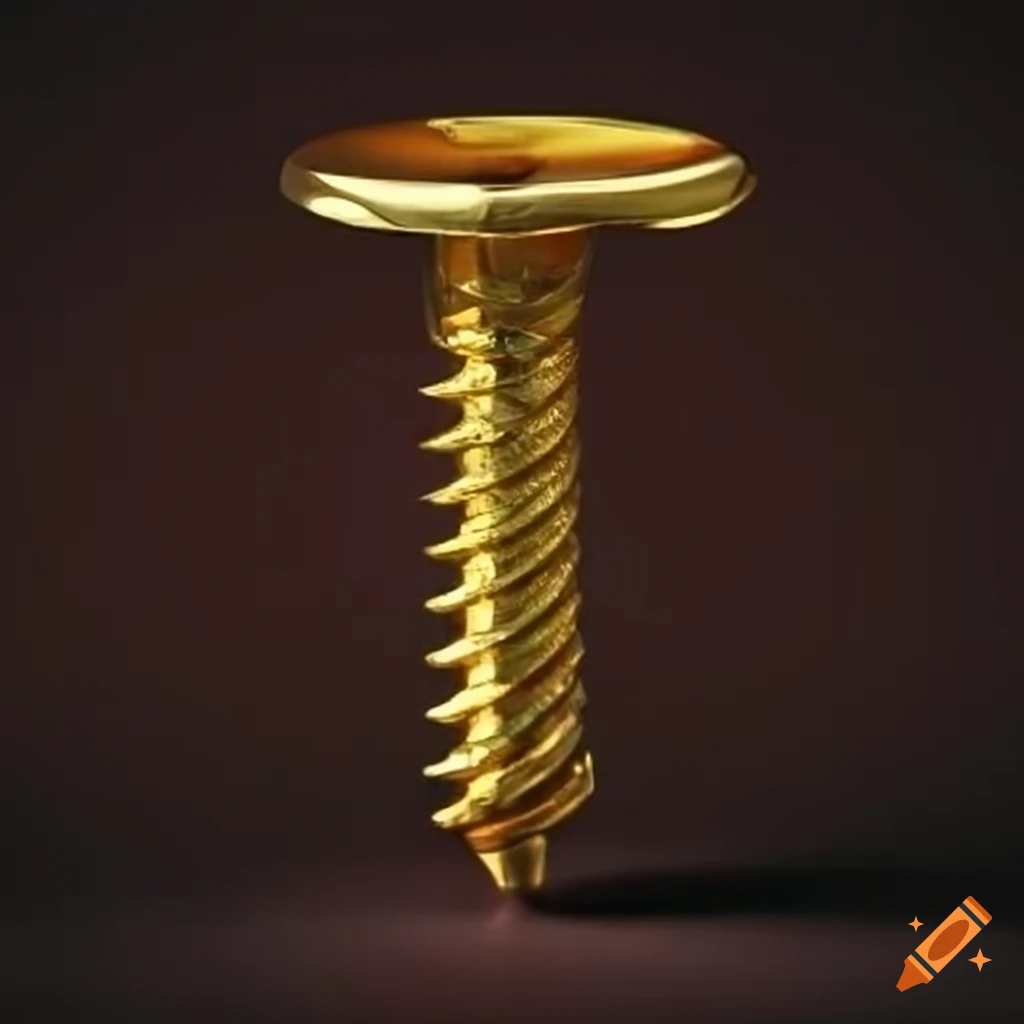 Screw with futuristic design on Craiyon