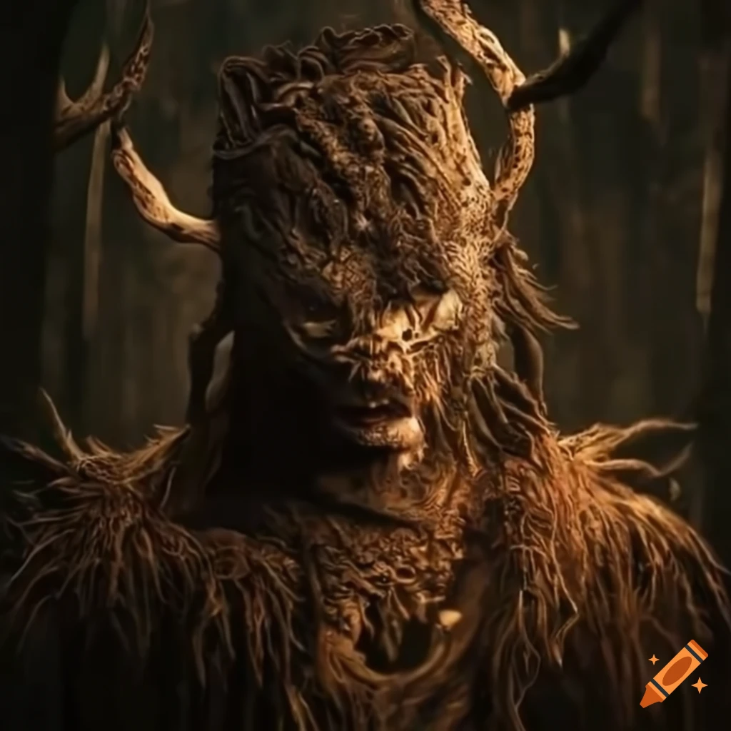 Illustration of leszy, a mythical creature from slavic folklore on Craiyon