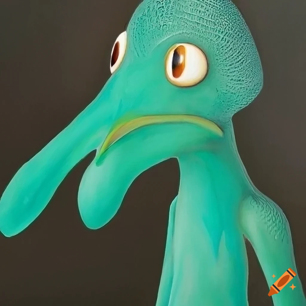 Realistic photo of the painting 'bold and brash'