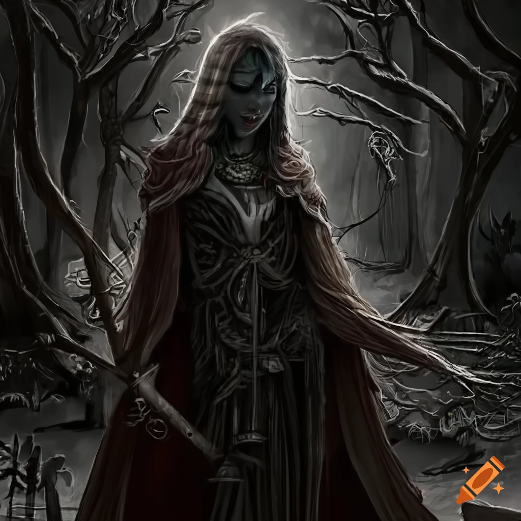 Dark fantasy artwork titled wintersong on Craiyon