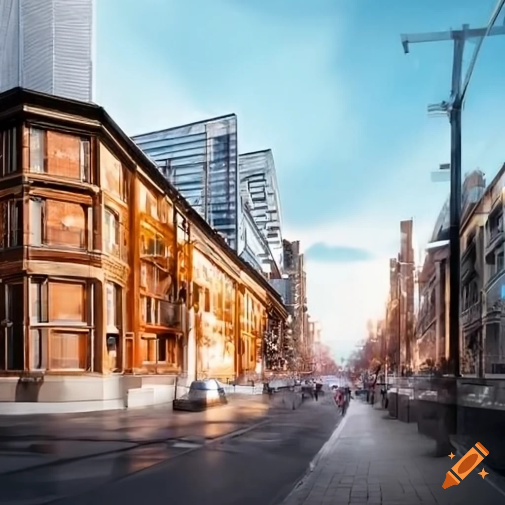 Image representing fusion architecture on Craiyon