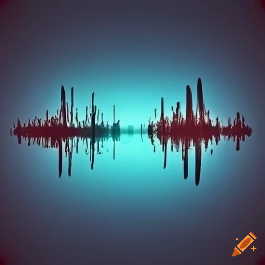 Abstract image representing sound and vibration