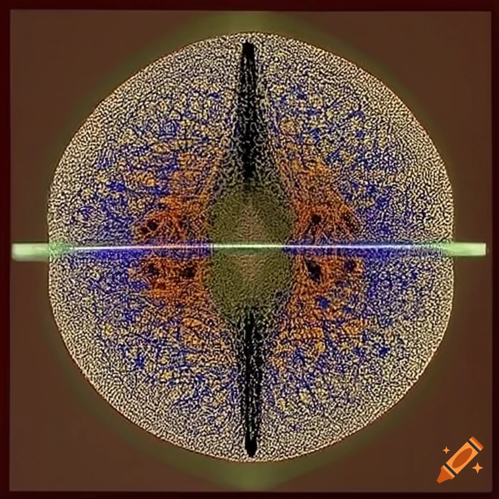 Surreal artwork representing the concept of 'right now'