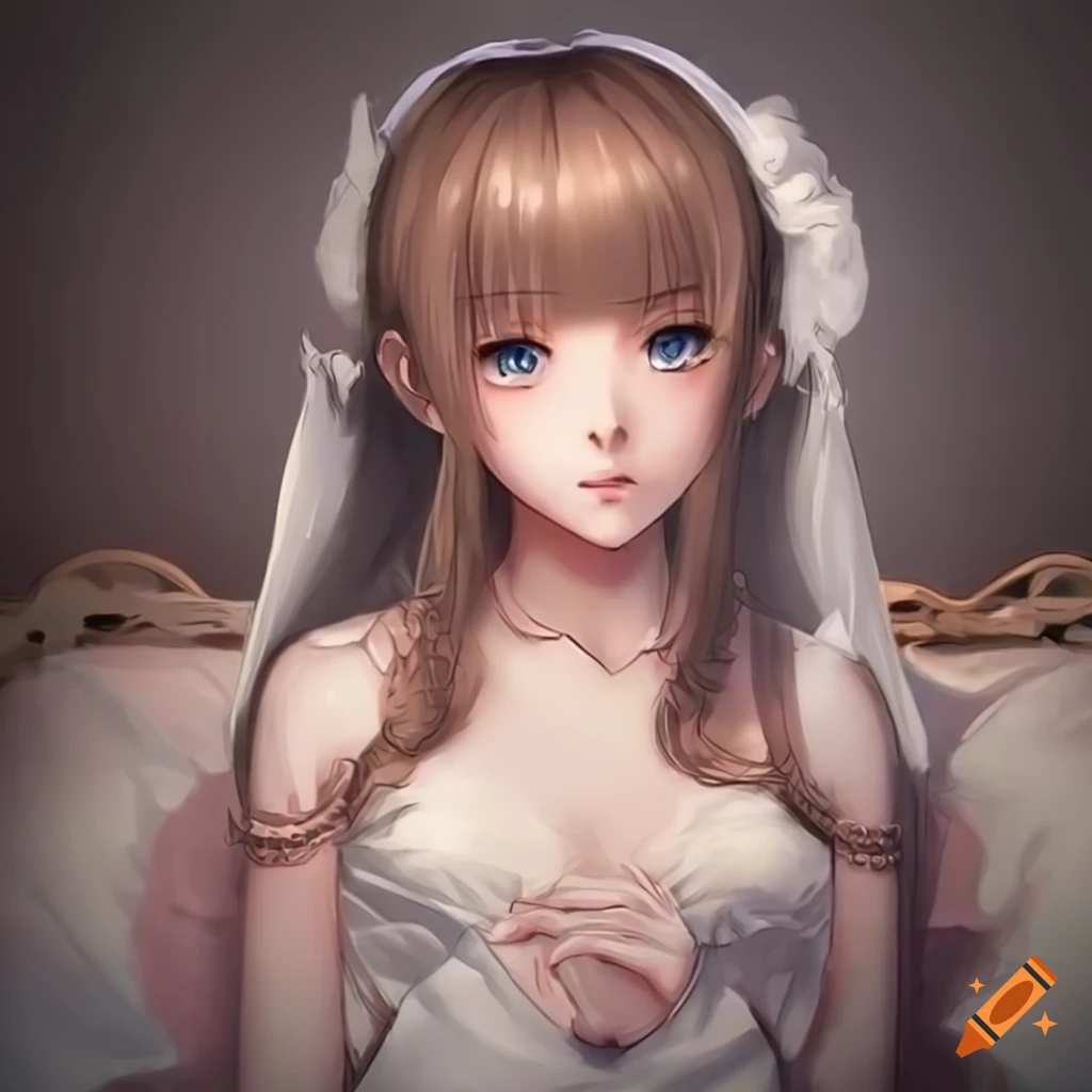 Girl Medieval Dress Anime Style Hd On Craiyon
