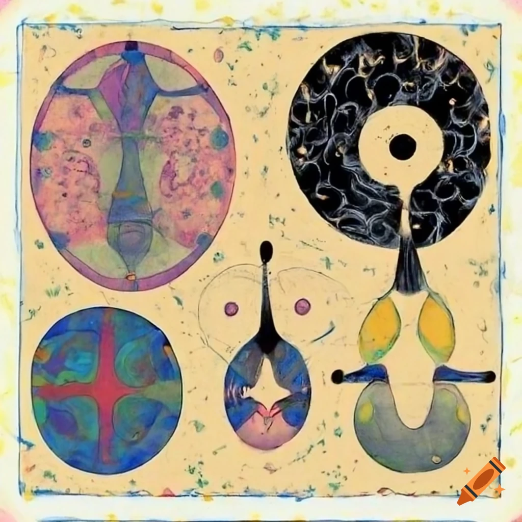 Abstract math representation of magic on Craiyon