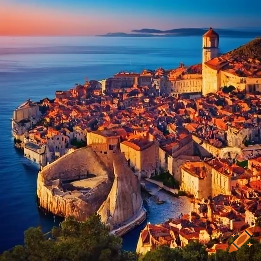 Cityscape of dubrovnik
