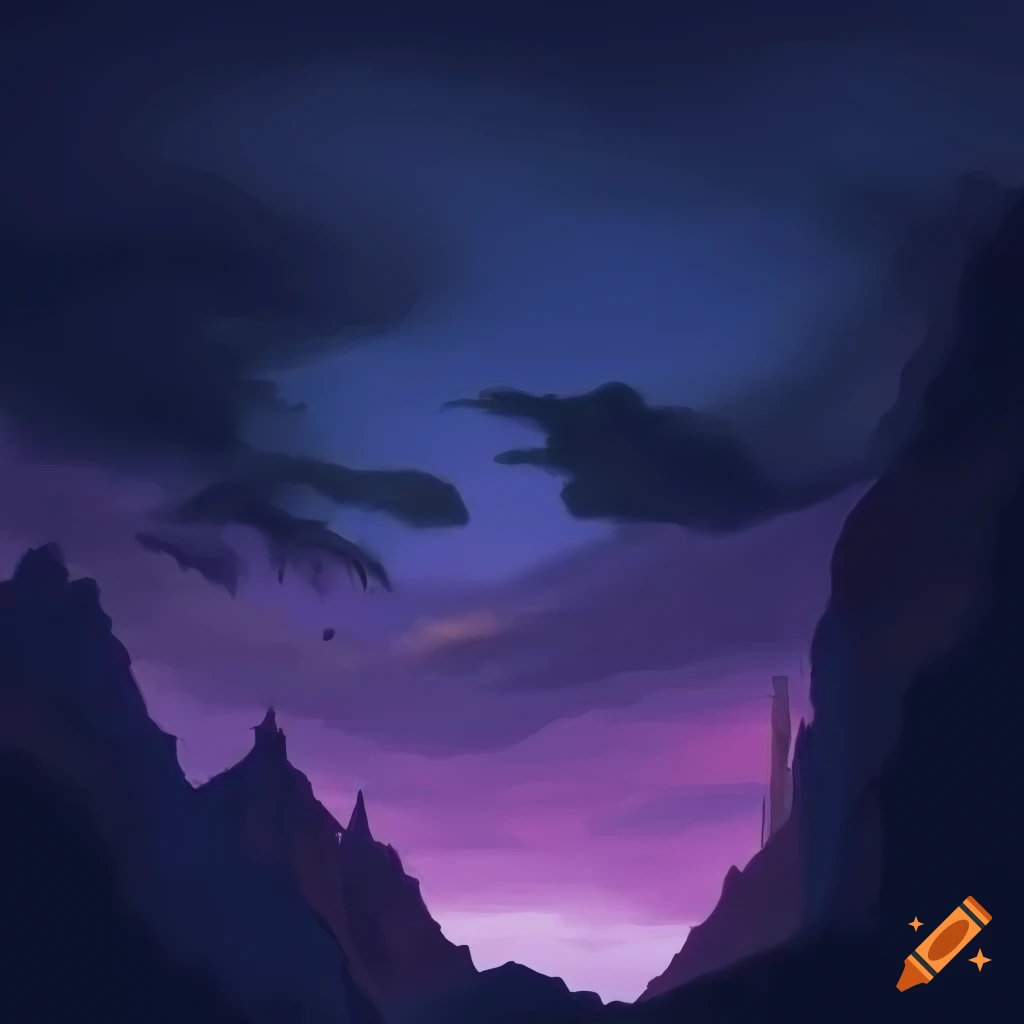 Astral plane landscape for dnd on Craiyon