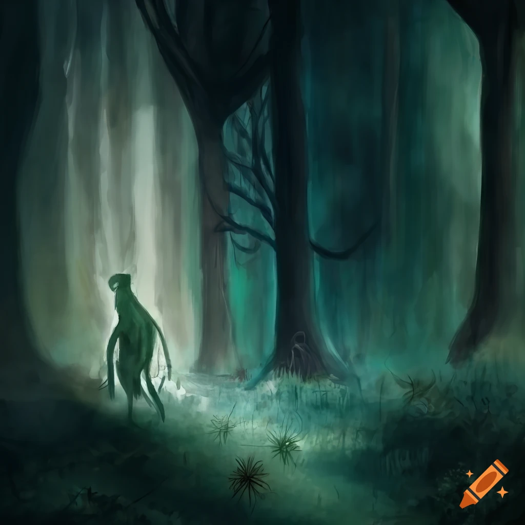 Photorealistic eldritch horror dragon in a creepy setting on Craiyon