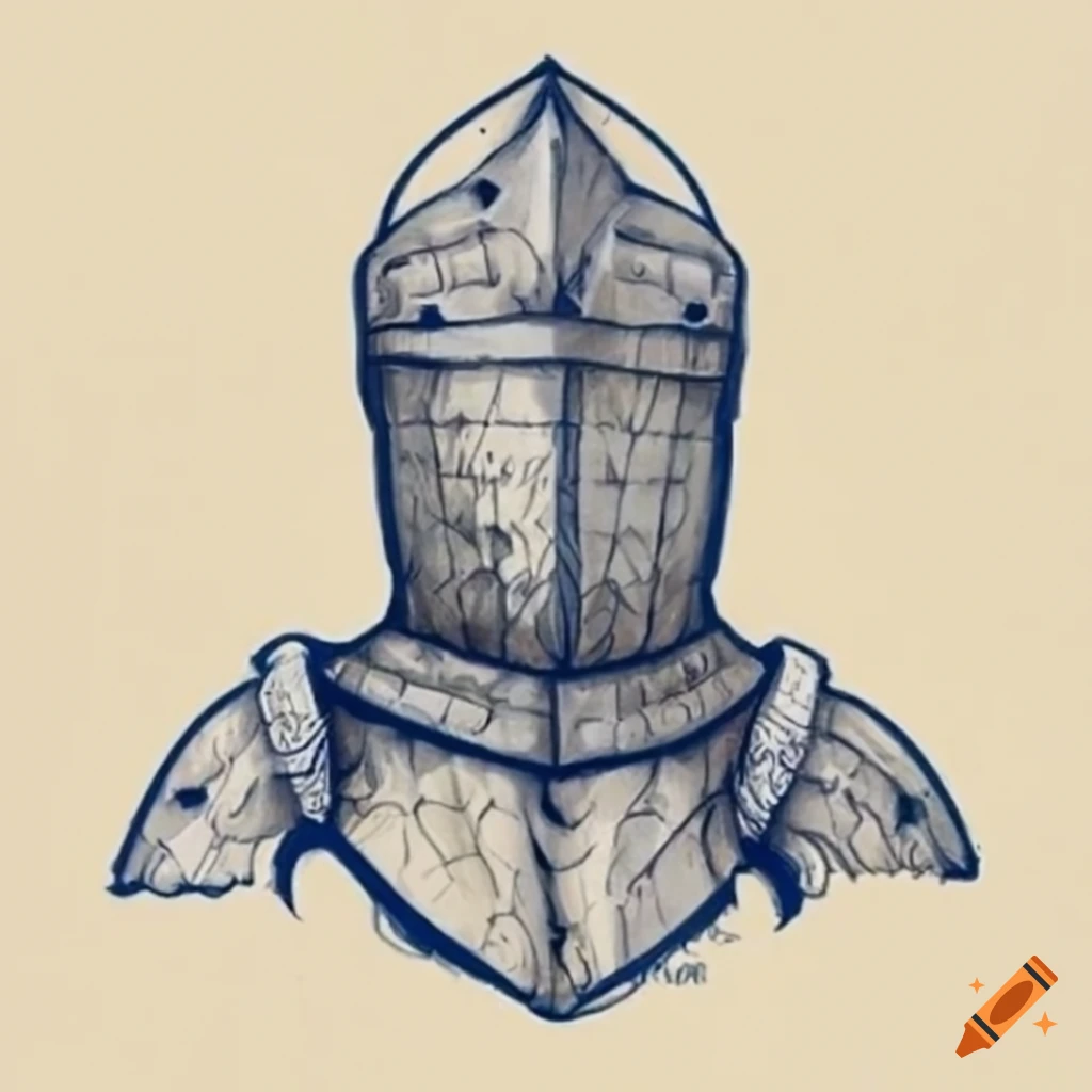 Detailed painting of a knight in a dark souls style on Craiyon
