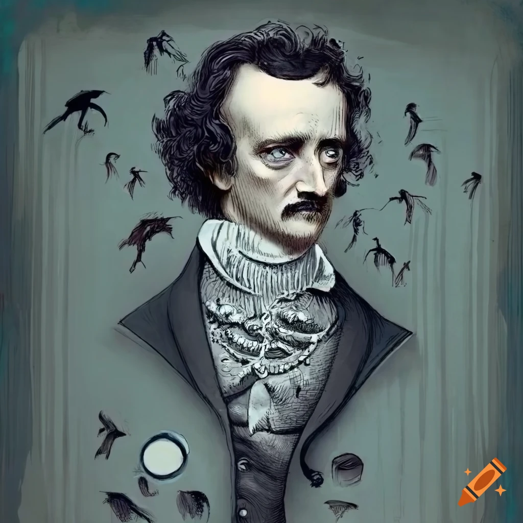 Edgar allen poe house on Craiyon