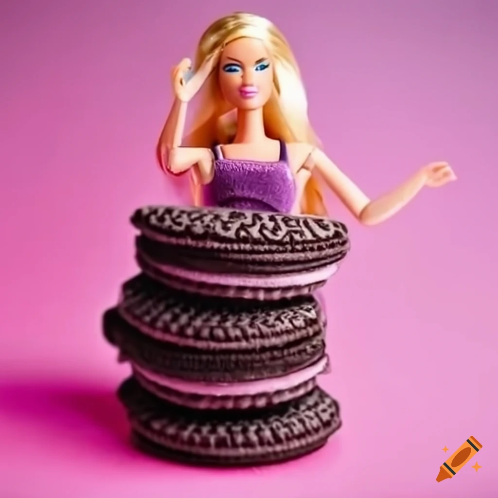 Oreo plushie on Craiyon