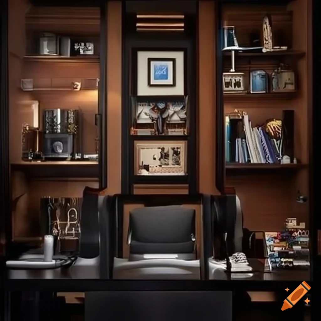 Office setup of disney's ceo