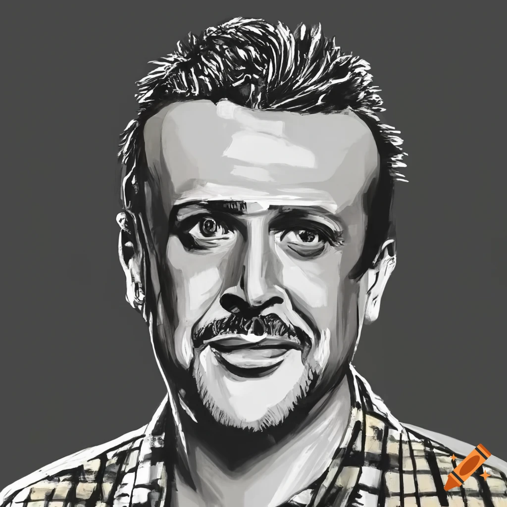 Portrait of jason segel on Craiyon