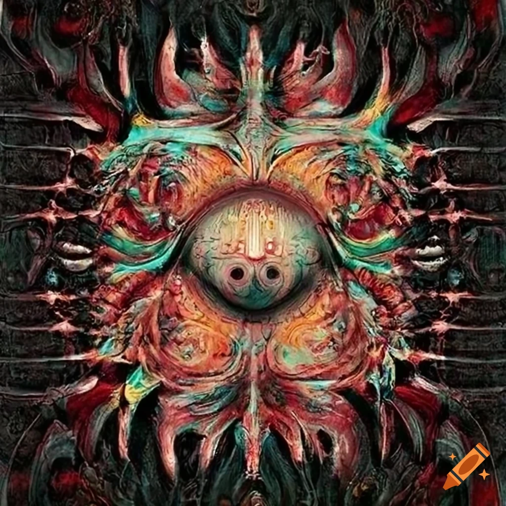 Symbolic album cover on Craiyon