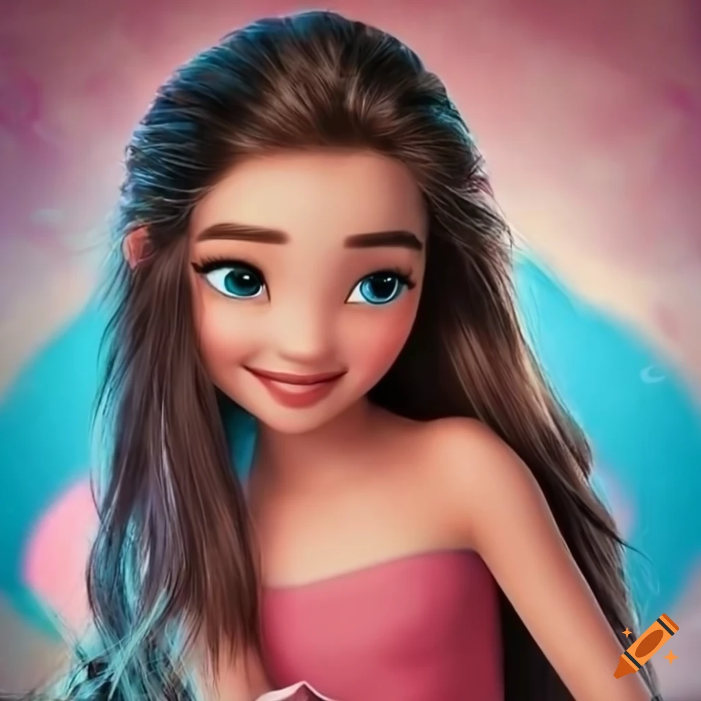 Disney film poster featuring Rosie with long hair and a beautiful smile ...