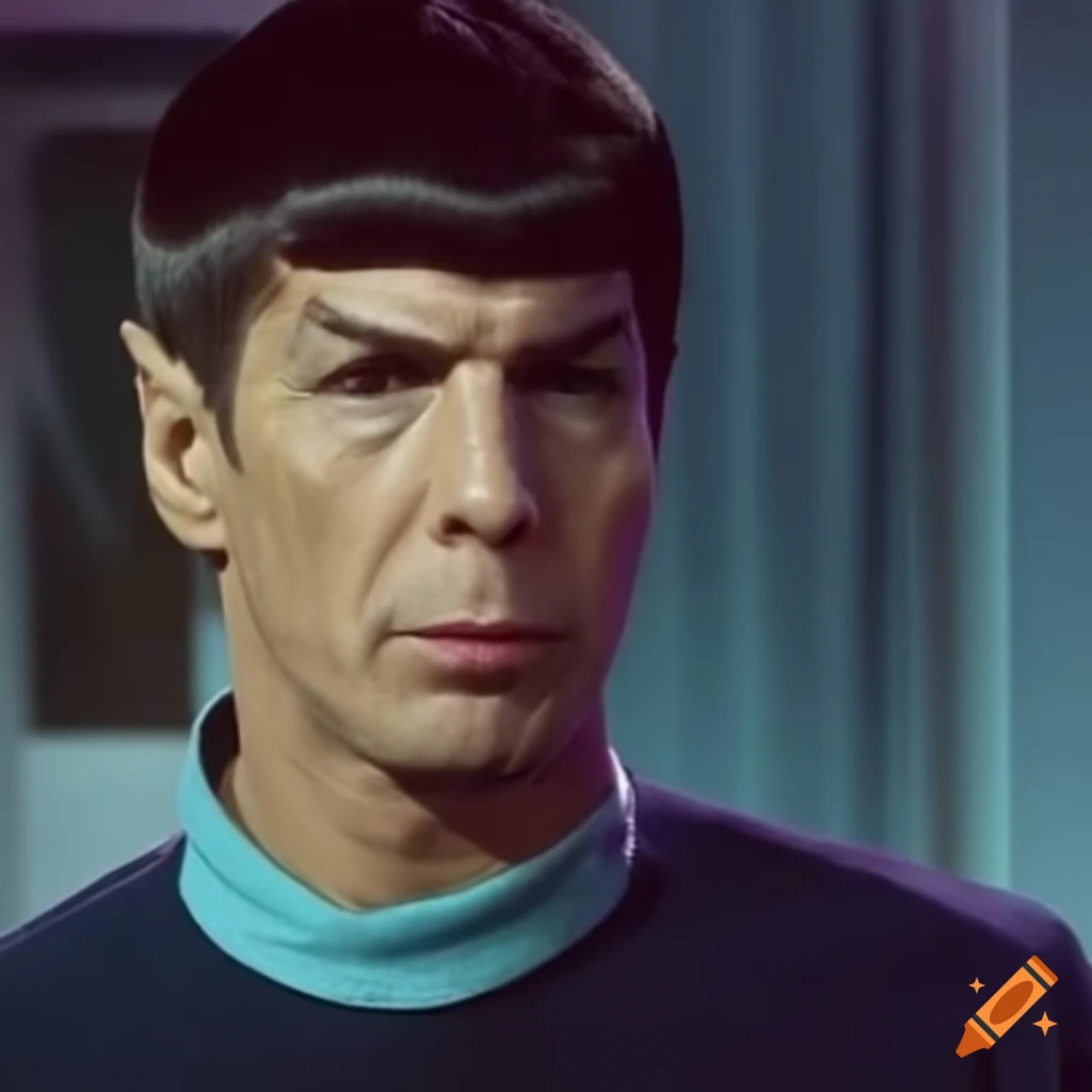 Spock's brain poster on Craiyon